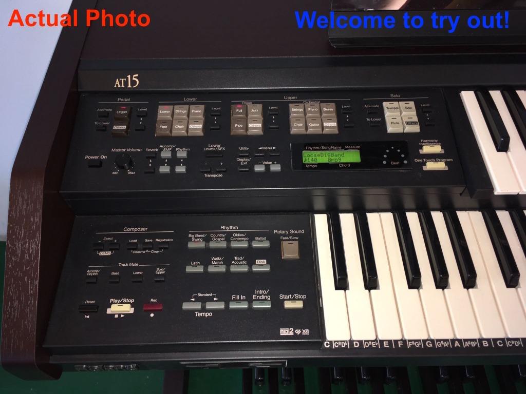 ROLAND Atelier Organ AT-15 (Showpiece set) AT15, Hobbies & Toys, Music ...
