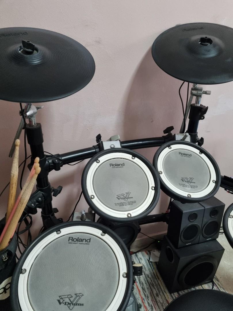 Roland TD-9 Electronic Drum Kit, Hobbies & Toys, Music & Media, Musical ...