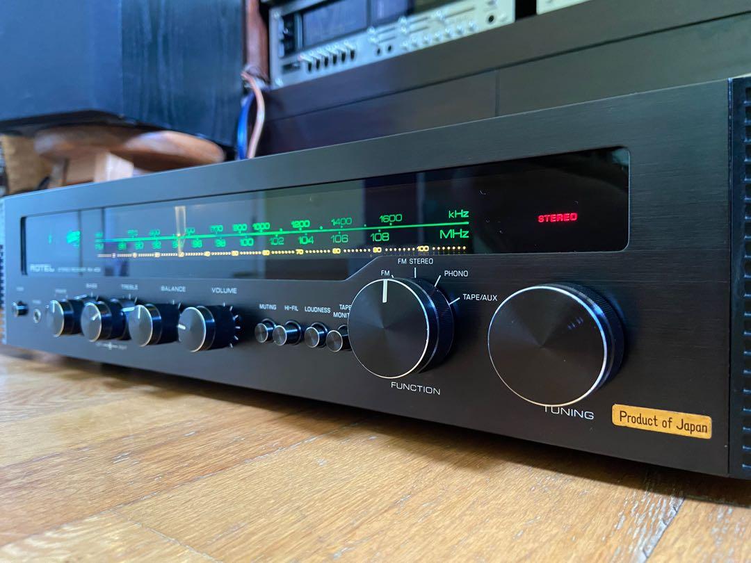 Rotel Receiver Amplifier with FM Tuner & Phono Stage, Audio, Other ...