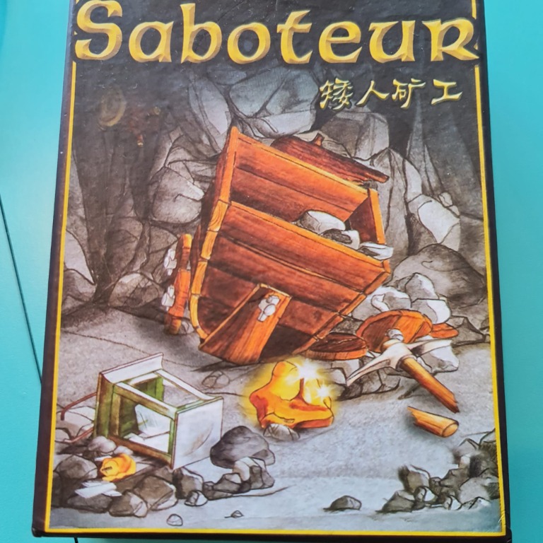 Saboteur Card Game in good condition, Hobbies & Toys, Toys & Games on ...