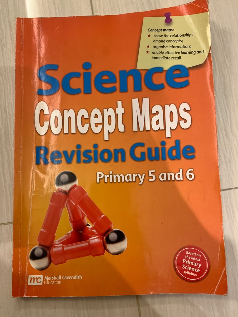 Science Concept Maps Revision Guide for Primary 5 & 6 PSLE, Hobbies ...