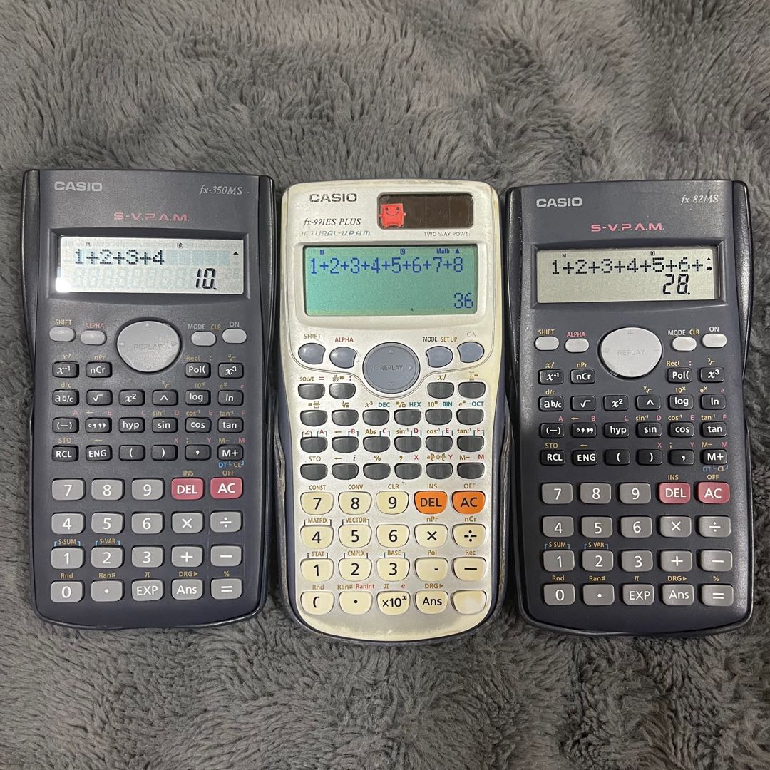Pre-loved Casio Authentic Scientific Calculators, Hobbies & Toys ...