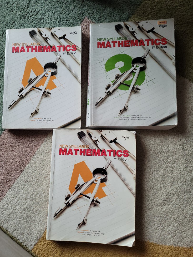 Sec 4 E Math textbooks, Hobbies & Toys, Books & Magazines, Textbooks on ...