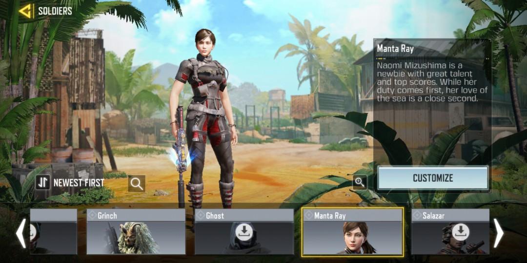 Selling stacked codm account (manta ray, ghost plasma and many rare gun ...