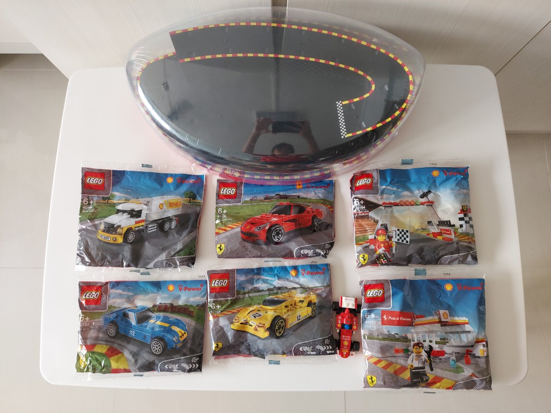 Shell Power Exclusive Lego Fomula One Ferrari Full Set With Display Box ...