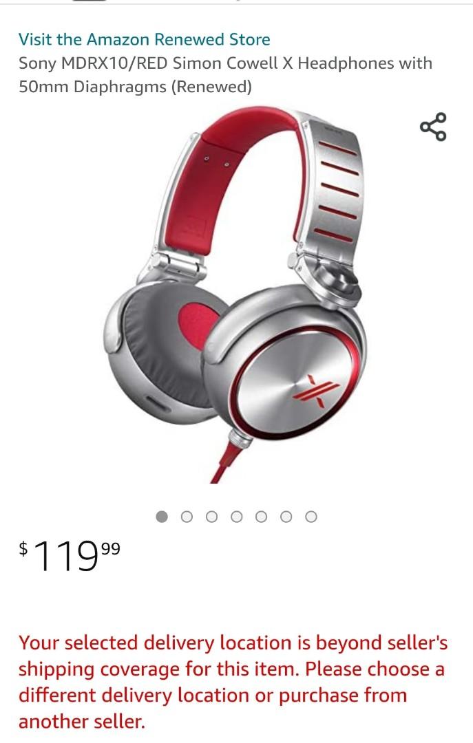 Sony MDR-X10, Audio, Headphones & Headsets on Carousell