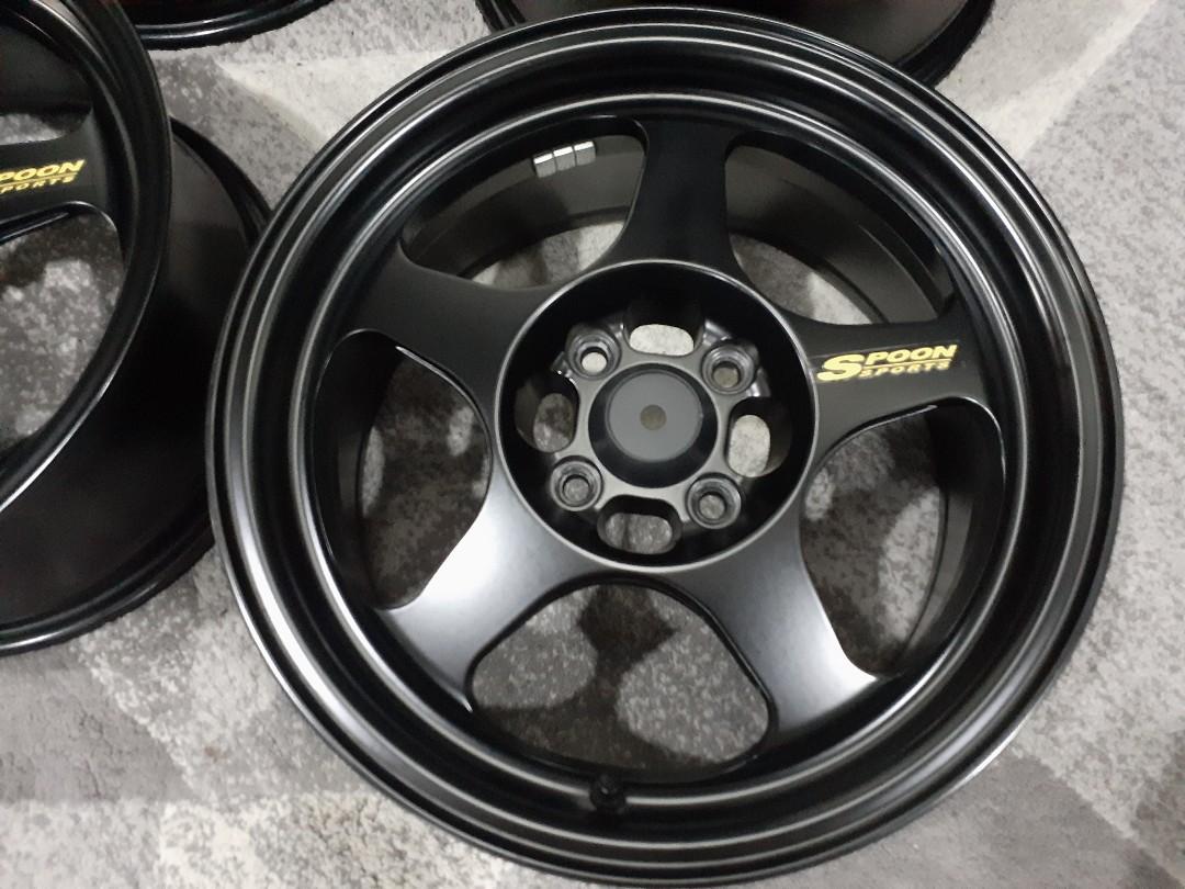 SPOON/REGAMASTER RIM 15, Auto Accessories on Carousell