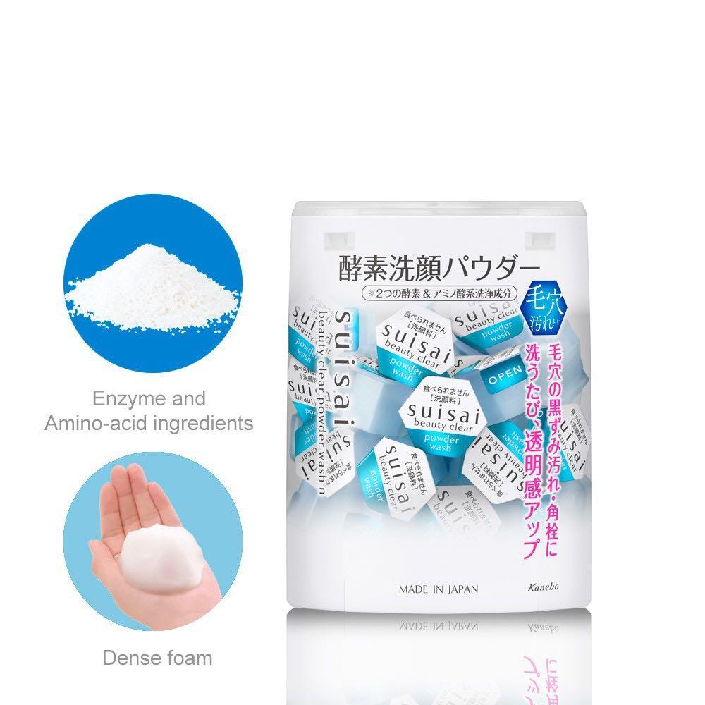 Suisai Beauty Clear Powder Wash Individual Pack, Beauty & Personal Care ...