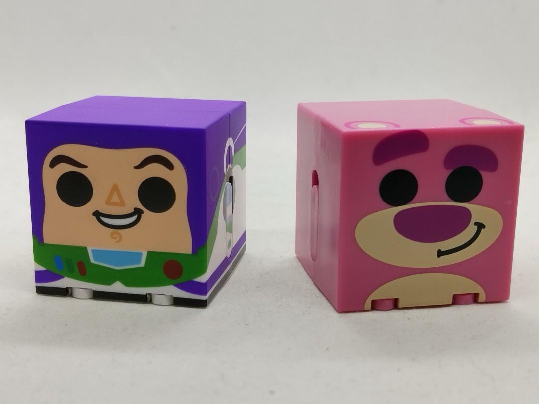 Takara Tomy - Disney Pixar - Gacha Cube - Lotso and Buzz Lightyear ...