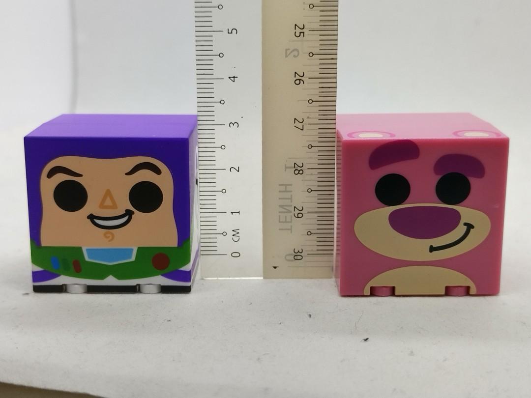 Takara Tomy - Disney Pixar - Gacha Cube - Lotso and Buzz Lightyear ...