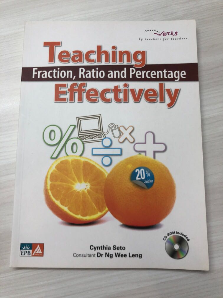 Teaching Fraction, Ratio and Percentage Effectively, Hobbies & Toys ...