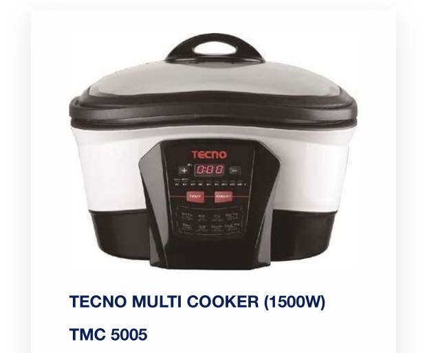 Techno 8in1 multi cooker, TV & Home Appliances, Kitchen Appliances ...
