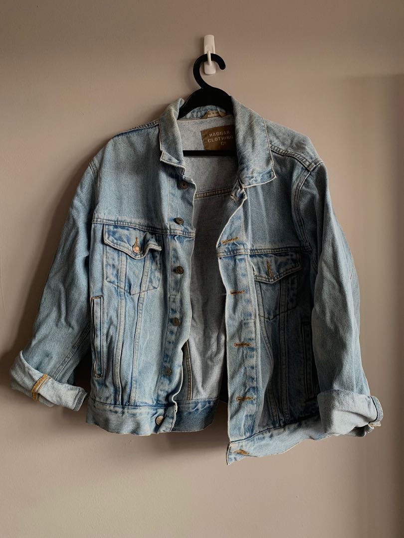 Thrifted denim jacket, Women's Fashion, Coats, Jackets and Outerwear on ...