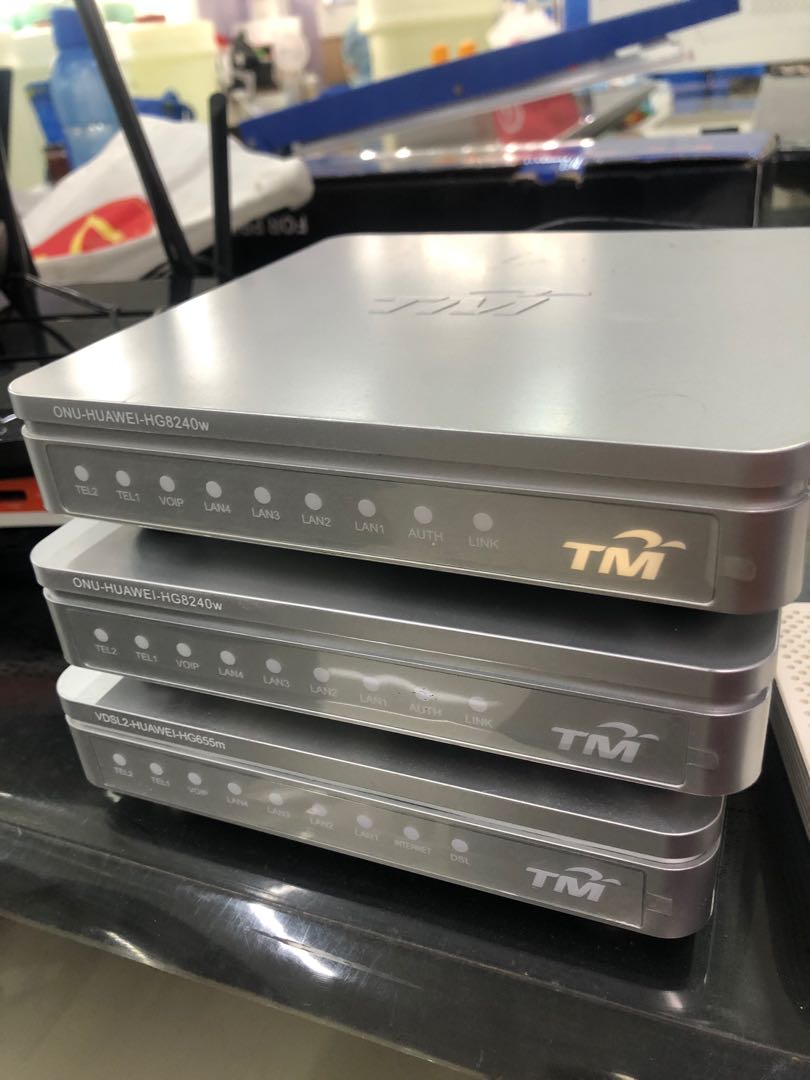 TM router, Computers & Tech, Parts & Accessories, Networking on Carousell