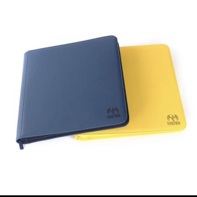 (New Stock) Torson 4x3 binder 480 slots pokemon cards tcg and Non Logo ...