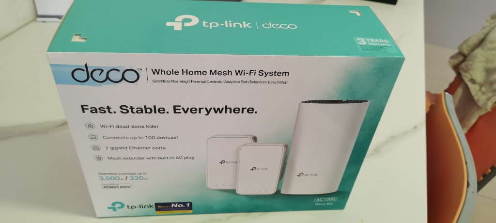 TP Link Deco M3 Whole Home Mesh Wifi System, Computers & Tech, Parts ...