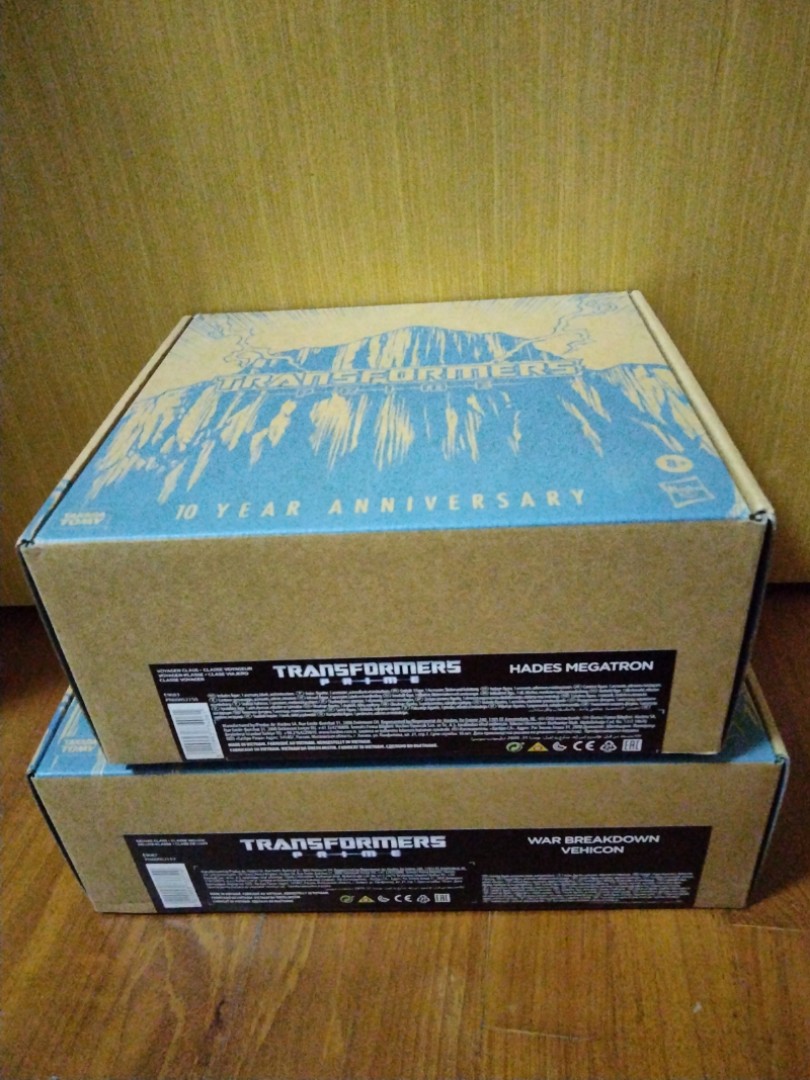 Transformers Prime 10 Year Anniversary Exclusive 2-Pack Deluxe Class ...