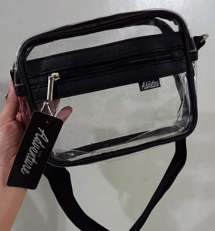 Transparent PVC SLING bag, Women's Fashion, Bags & Wallets, Cross-body ...
