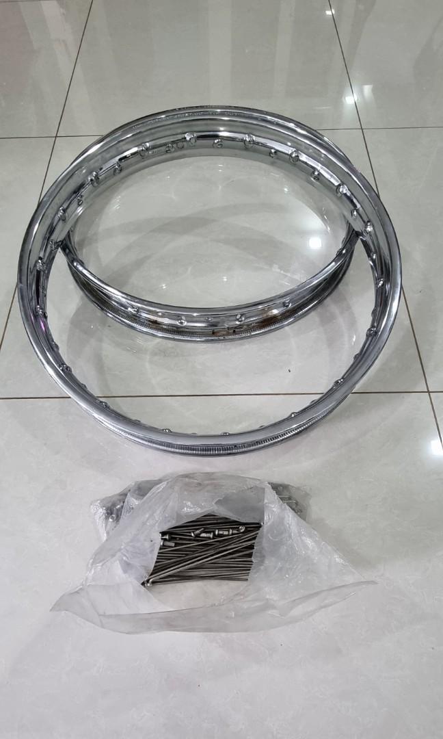 Union Cycle Rim, Motorcycles, Motorcycle Accessories on Carousell
