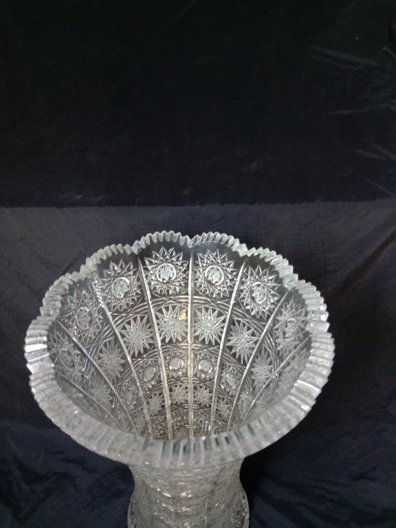 Vas Crystal Bohemia 500PK, Antik, Pajangan di Carousell