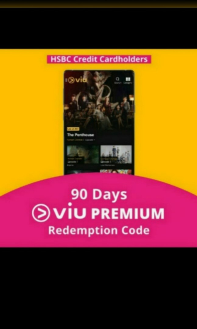 VIU Premium Subscription 90 Days (Lowest Price Ever!), Tickets ...
