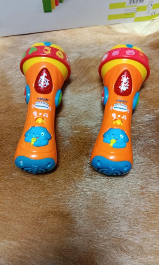 Vtech Sing Along Microphone, Babies & Kids, Babies & Kids Fashion on ...