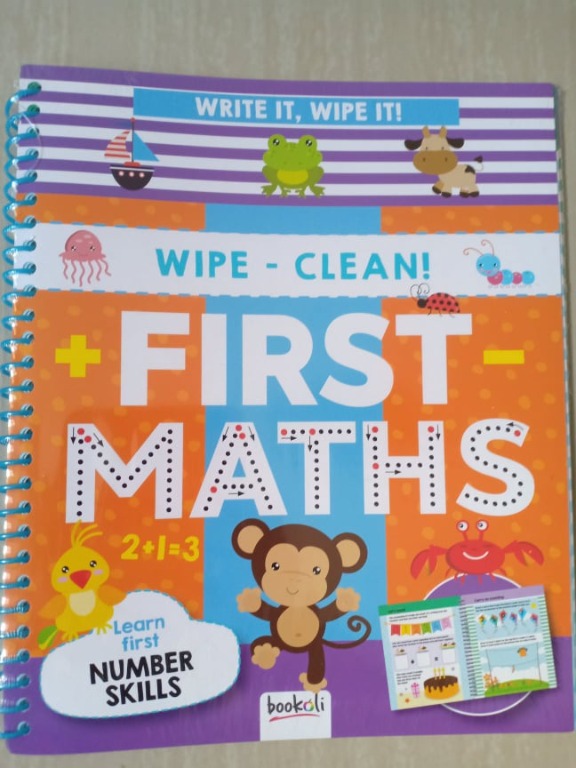 Write it! Write It, Wipe Clean! First Words, First Maths, Letters and ...