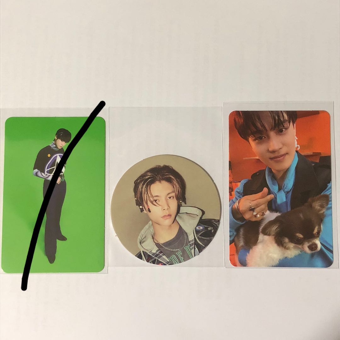 wts nct 127 sticker neo zone n pc photocard cc doyoung johnny taeil ...