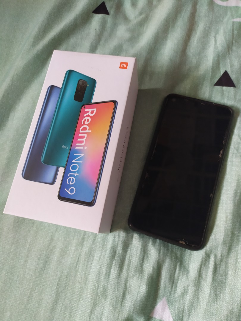 Xiaomi Redmi Note 9 3gb RAM 64gb storage onyx black used, Mobile Phones ...