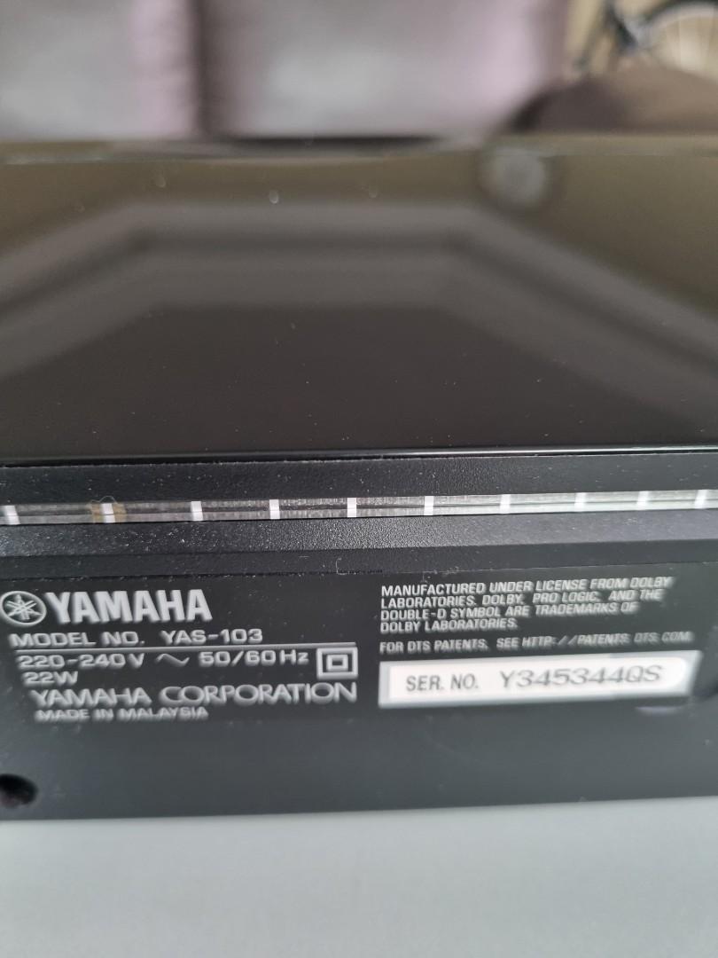 Yamaha soung bar, Audio, Soundbars, Speakers & Amplifiers on Carousell