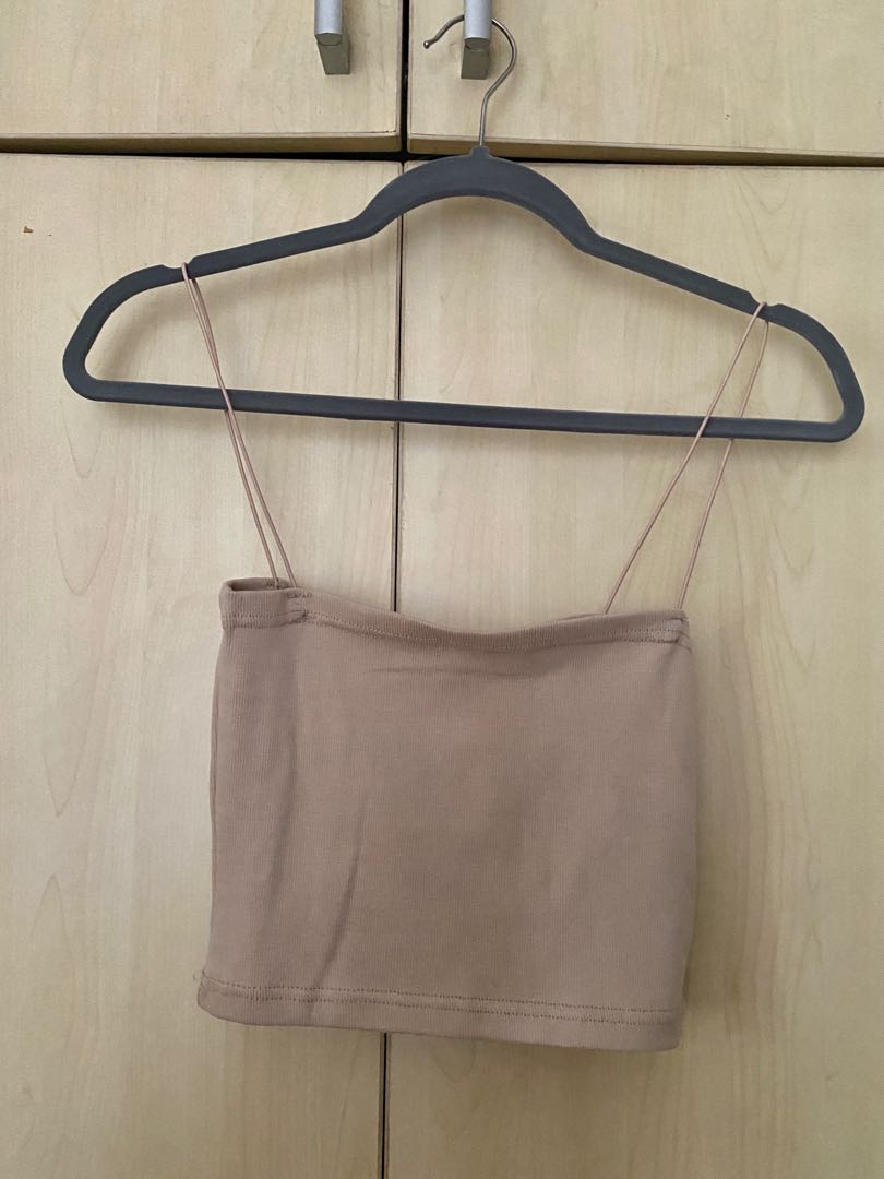 Zara String Cami Top, Women's Fashion, Tops, Sleeveless on Carousell