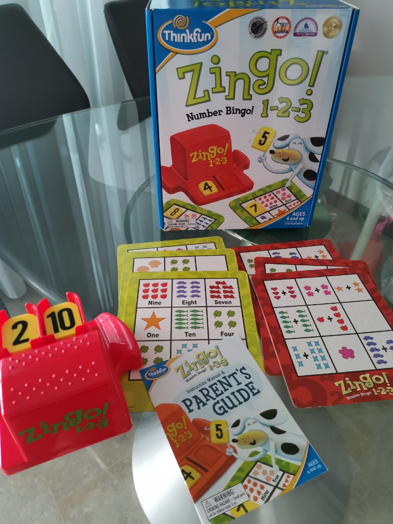 Zingo! 1-2-3, Hobbies & Toys, Toys & Games on Carousell
