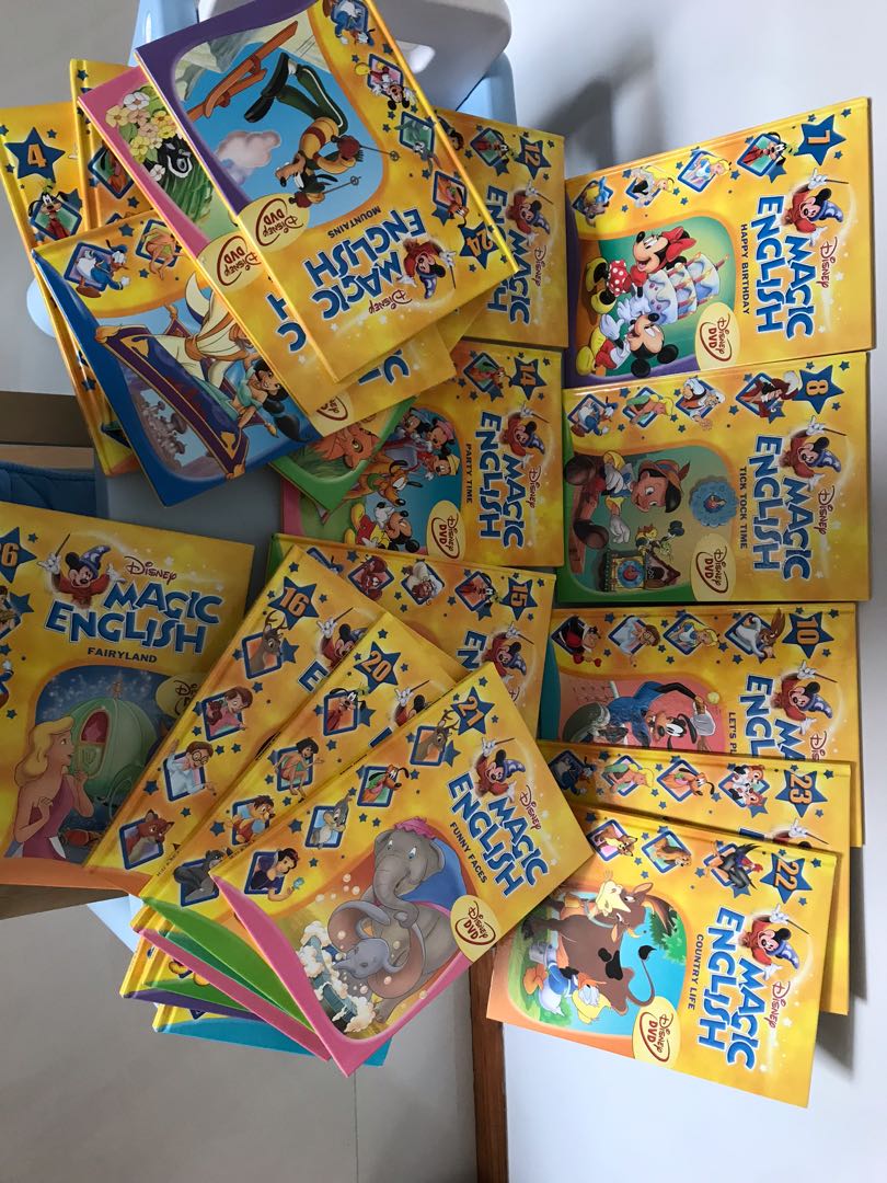 23 Books of Disney Magic English -hard cover and new, Hobbies & Toys ...