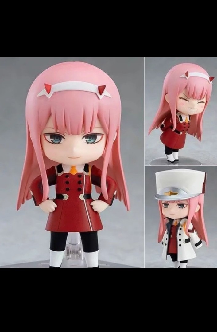 3 in 1 Darling In The Franxx anime Figurines/figures (Zero Two 02 ...