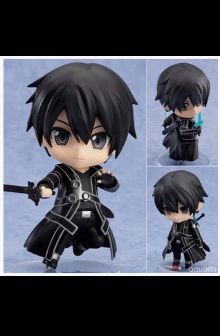 3 in 1 Sword Art Online SAO anime figures/figurines (Kirito Asuna ...