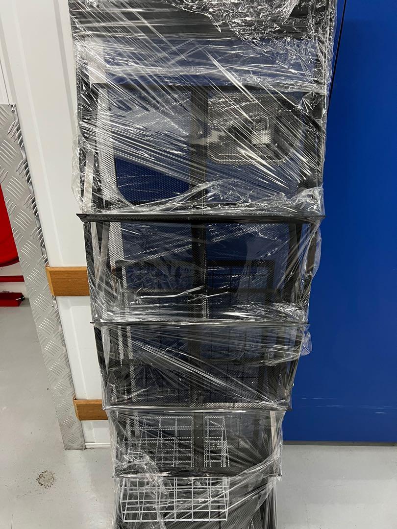 45 Degree Slanted Book Rack Display with wheels, Furniture & Home ...