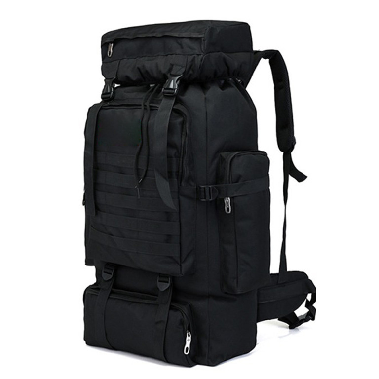 70-Liter Backpack Hiking Camping Travel Bag, Men's Fashion, Bags ...
