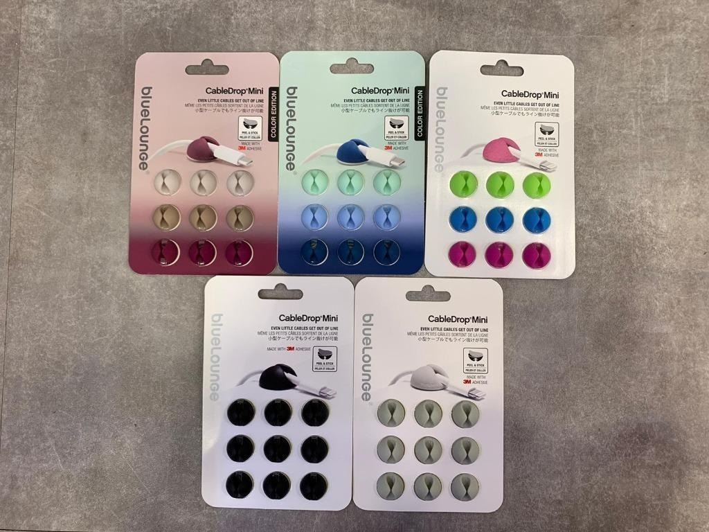 【全新行貨 可用消費券 門市現貨】Bluelounge Cable Drop Mini 電線整理, 手提電話, 電話及其他裝置配件, 充電器及 ...