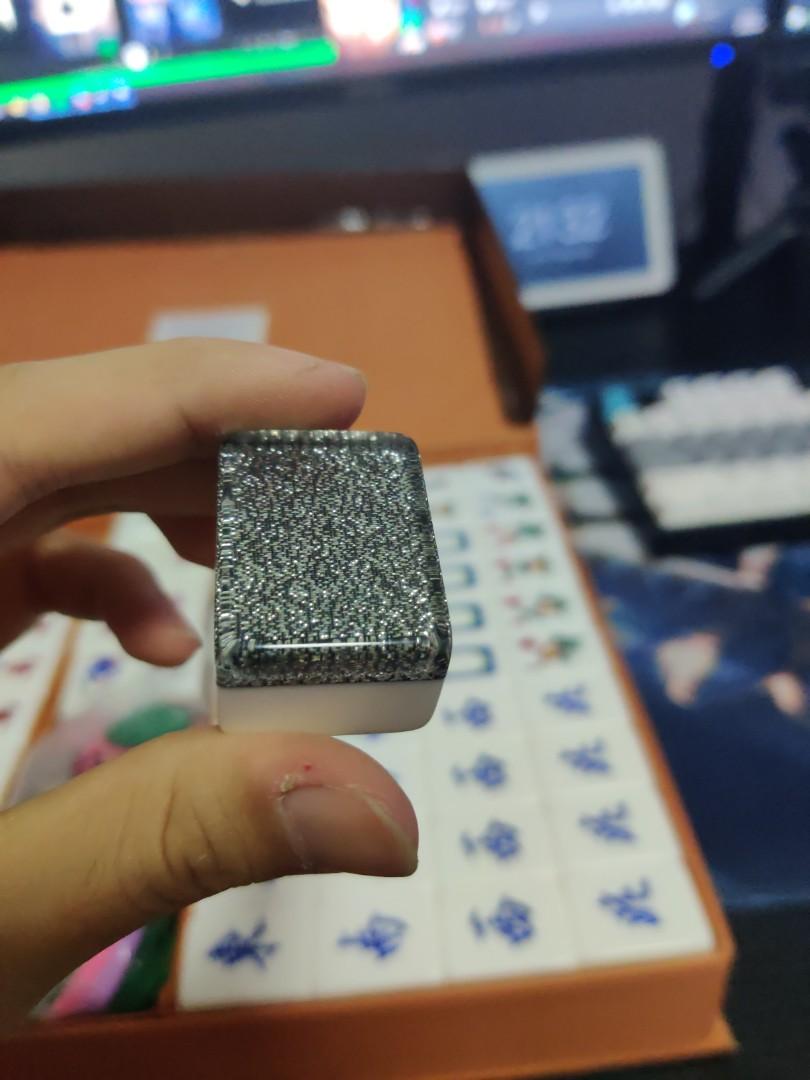 A2 Silver Mahjong Set, Hobbies & Toys, Toys & Games on Carousell