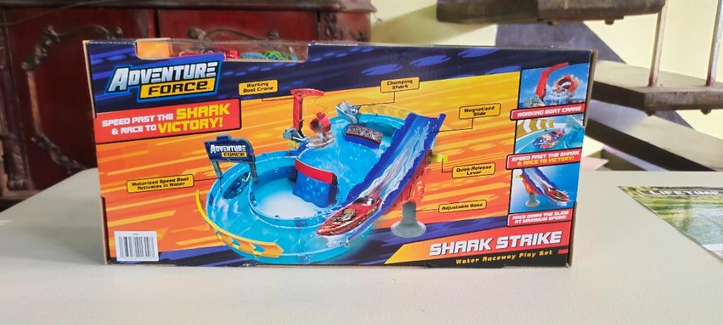 ADVENTURE FORCE SHARK STRIKE WATER RACEWAY, Hobbies & Toys, Toys ...