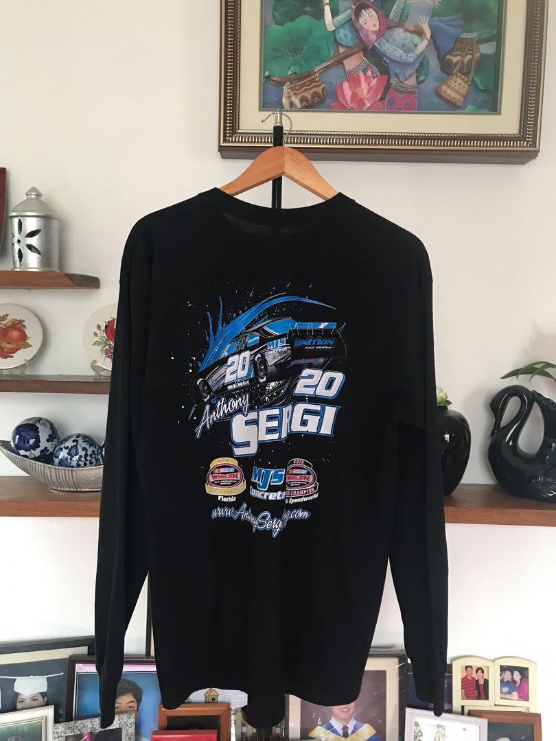 ANTHONY SERGI NASCAR LONGSLEEVE, Men's Fashion, Tops & Sets, Tshirts ...
