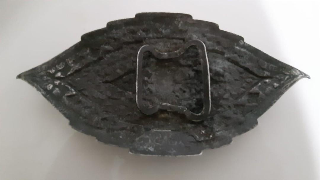 Antique Malay Niello Work Silver Belt Buckle, Hobbies & Toys ...
