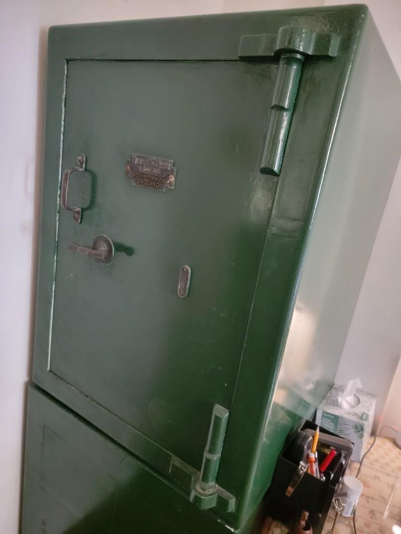 Antique Safe - Thomas Withers & Sons, Furniture & Home Living, Security ...