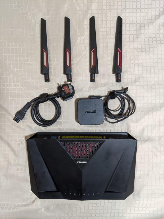 Asus RT-AC 88U Wireless Router, Computers & Tech, Parts & Accessories ...
