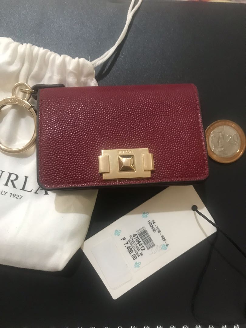 Authentic Furla coin purse and key holder, Luxury, Bags & Wallets on ...