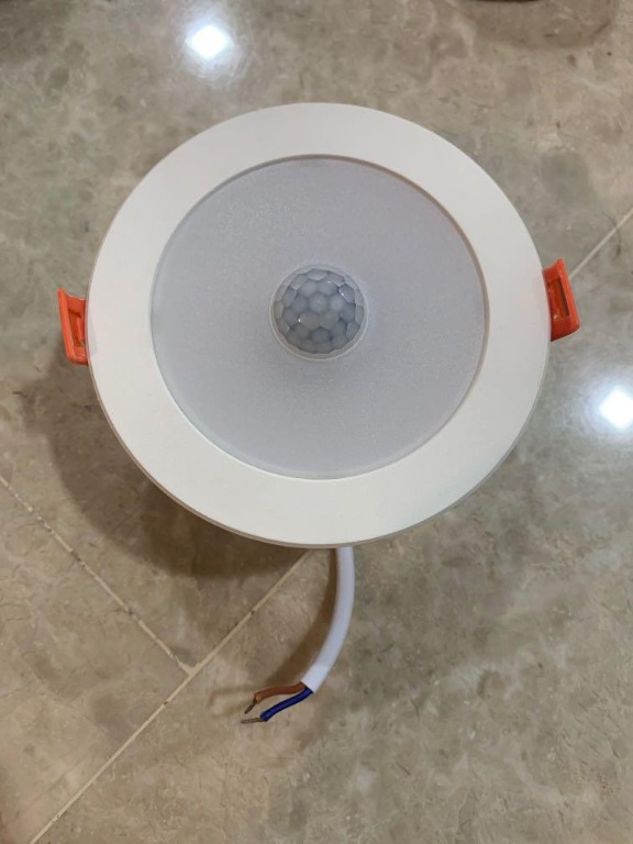Automatic Infrared sensor led ceiling light 3000k 7w, Furniture & Home ...