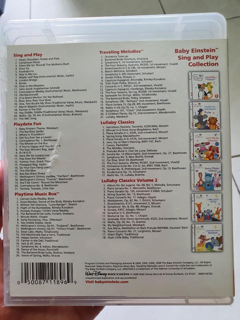 Baby Einstein Audio CD, Babies & Kids, Infant Playtime on Carousell