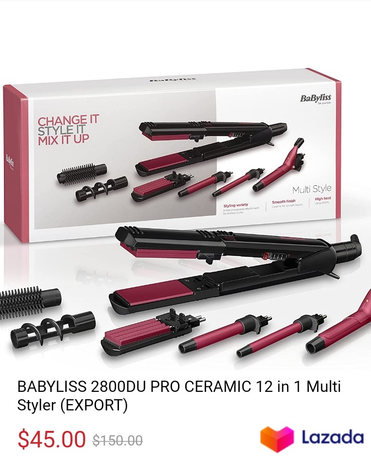 Babyliss Multi-Styler, Beauty & Personal Care, Hair on Carousell