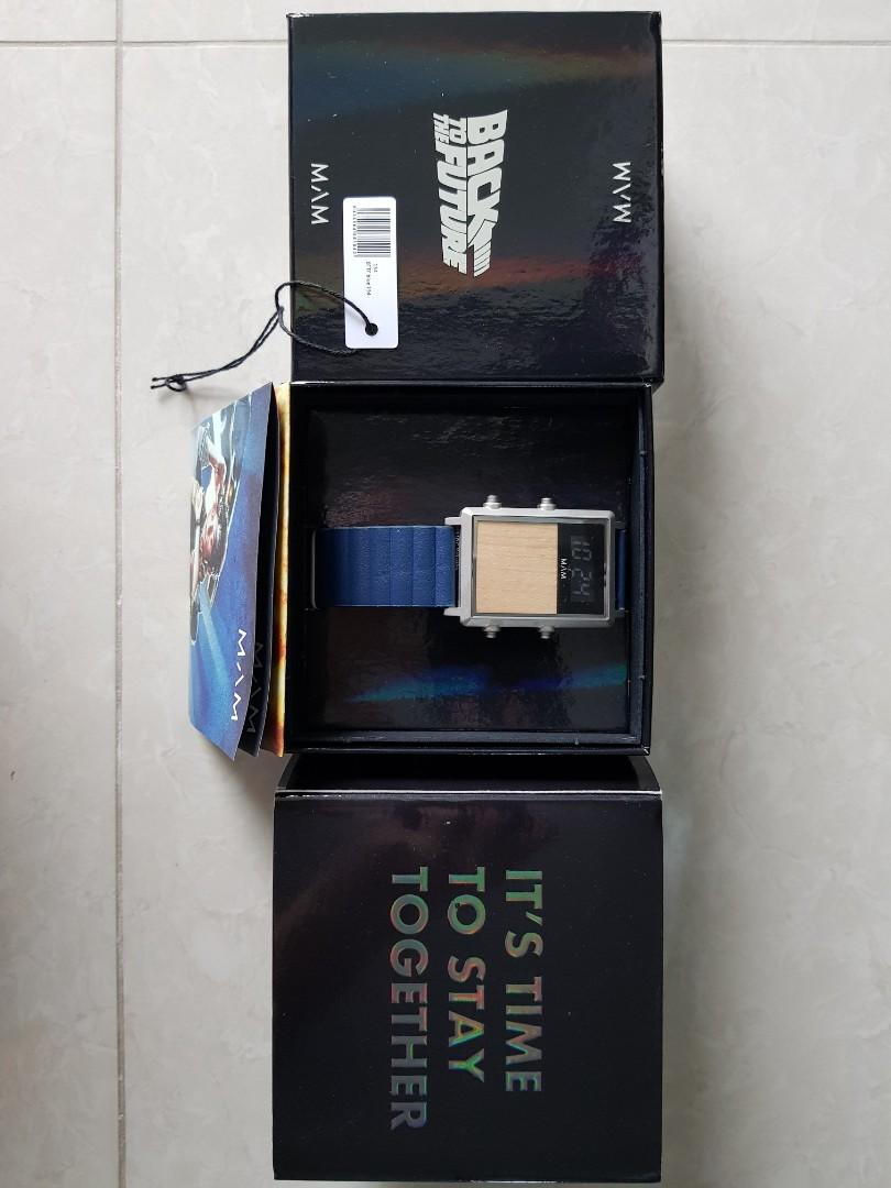BACK TO THE FUTURE WATCH BLUE, Luxury, Watches on Carousell