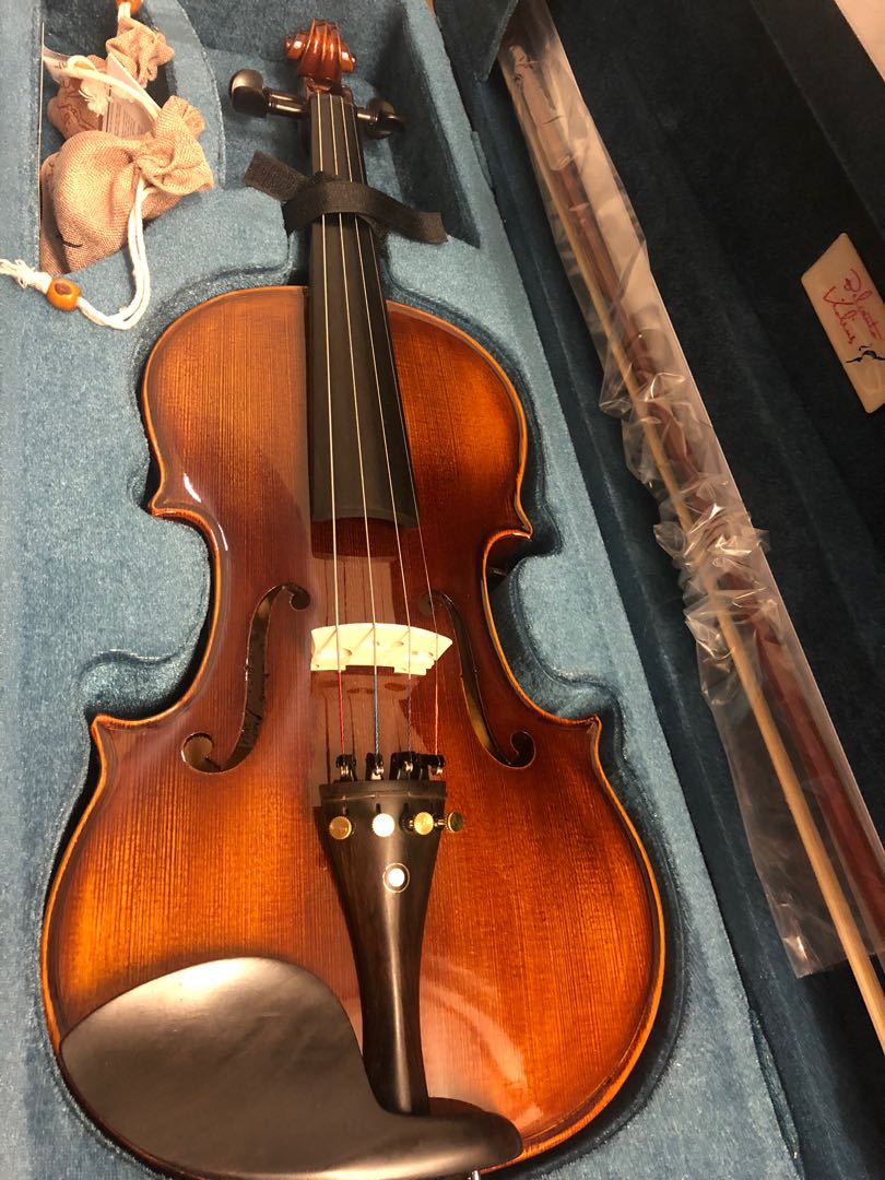 (Sold)beautiful handmade violin intermediate level limited edition 4/4 ...